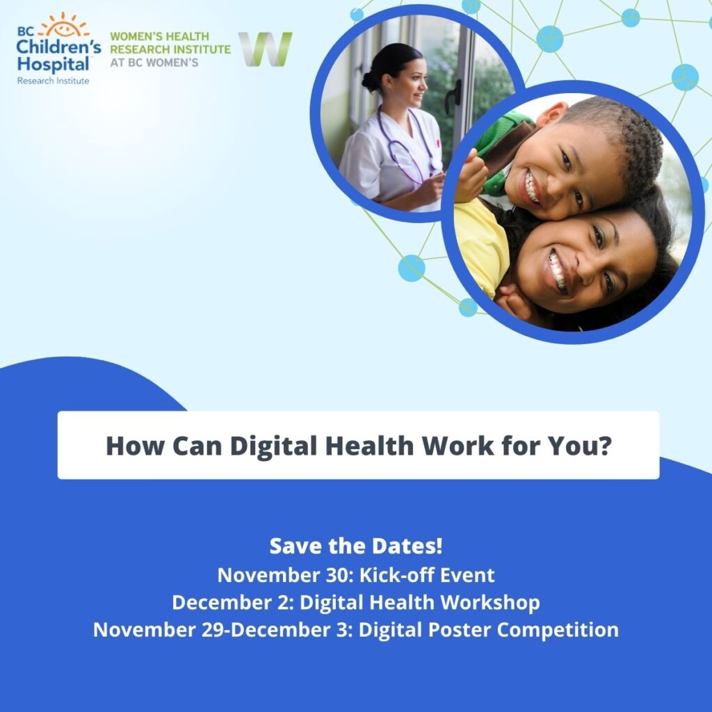 Digital Health Week 2021: Register Now – Women's Health Research Institute